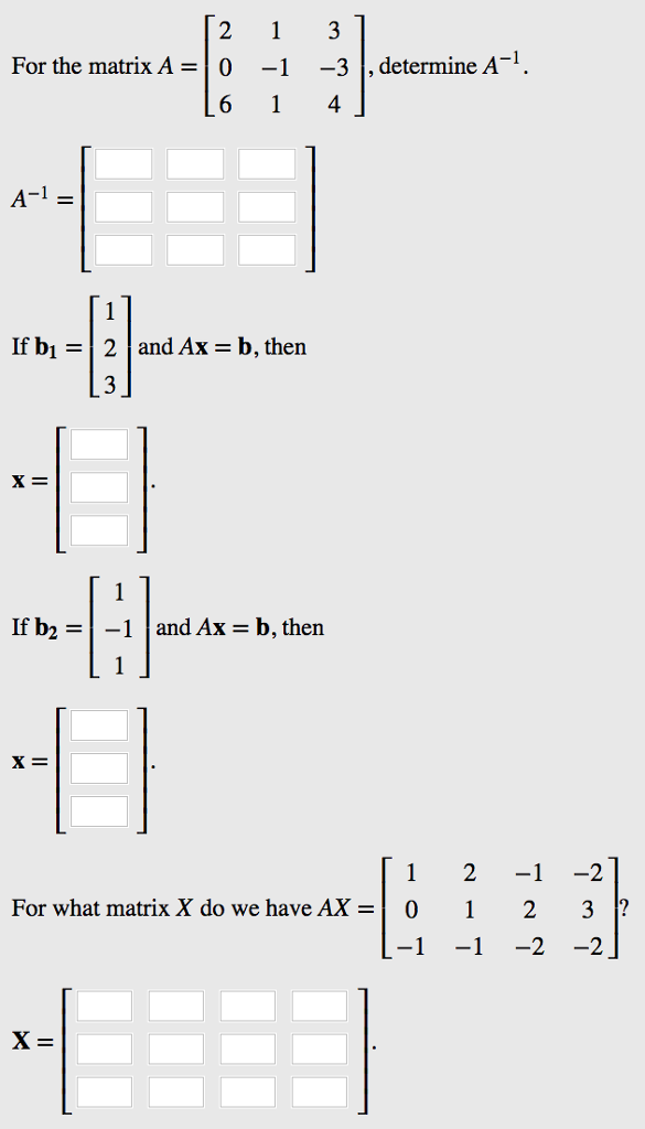Solved Linear Algebra question with matrix algebra. I don't | Chegg.com