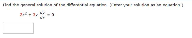 Solved Find the general solution of the differential | Chegg.com