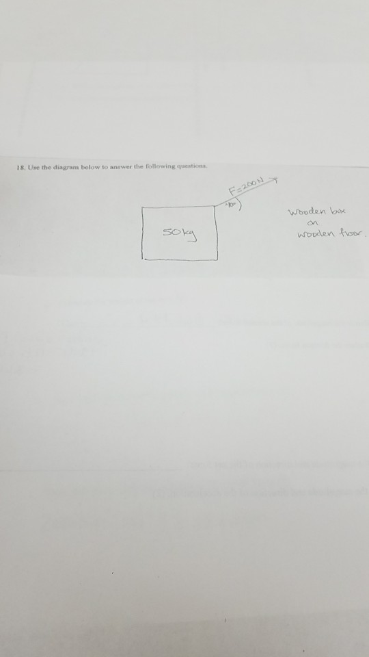 Solved 18. Use the diagram below to answer the following | Chegg.com