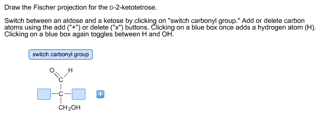 Solved Draw the Fischer projection for the D-2-ketotetrose. | Chegg.com