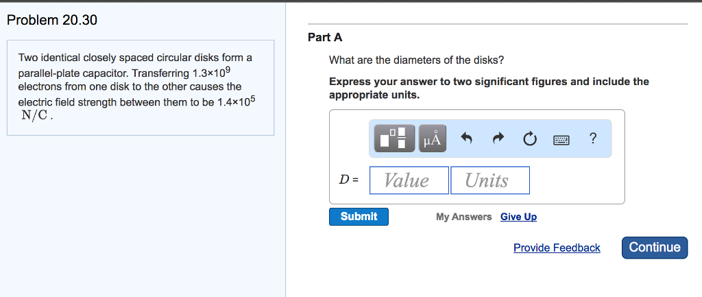 Solved Two Identical Closely Spaced Circular Disks Form A 