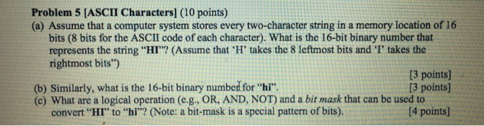 Solved Assume that a computer system stores every | Chegg.com