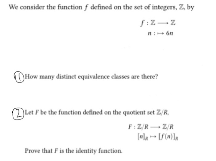 Solved We Consider The Relation R On The Set Of Integers Z 