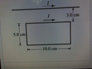 Solved A rectangular loop of wire is placed next to | Chegg.com