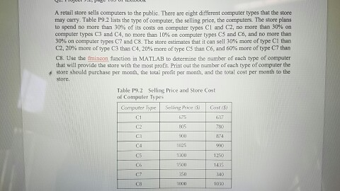 Solved A retail store sells computers to the pablic. There | Chegg.com