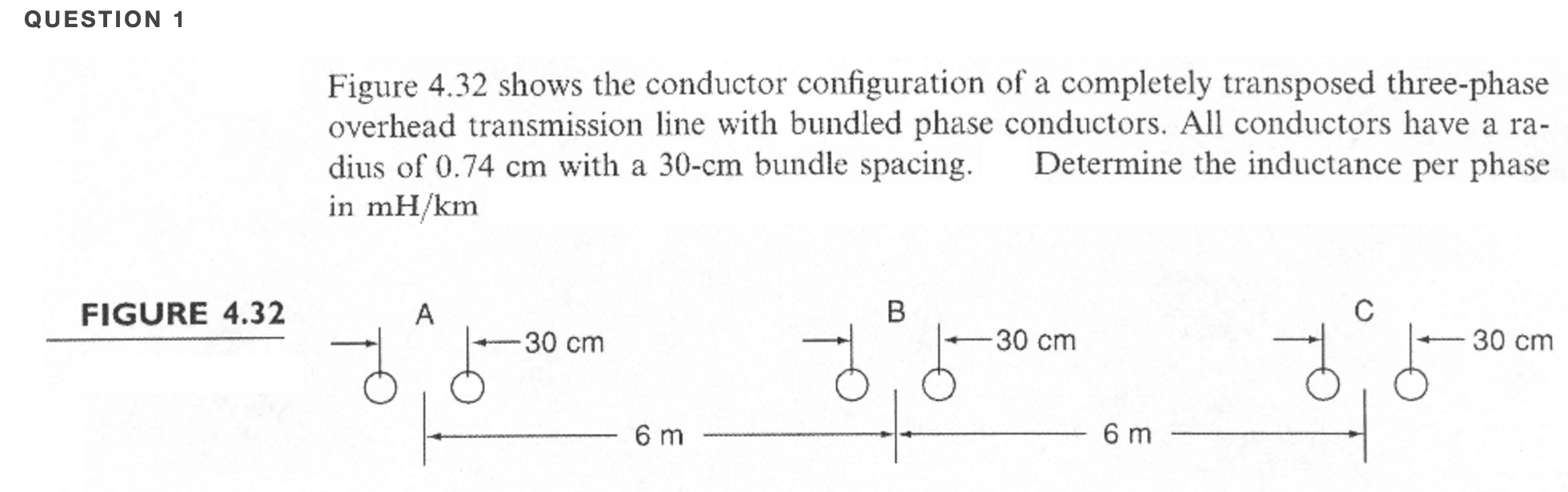 Solved Figure 4.32 shows the conductor configuration of a | Chegg.com