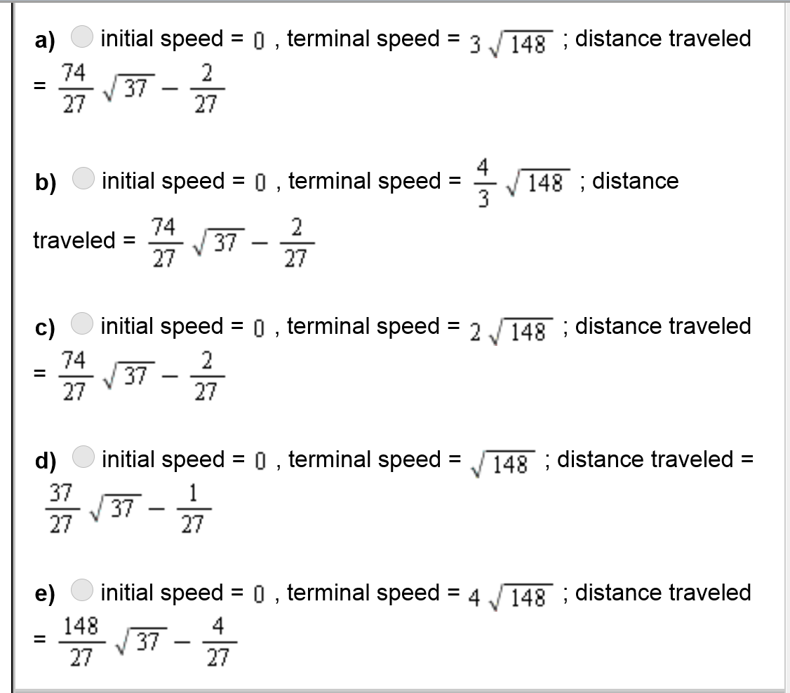 Solved The equations below give the position of a particle | Chegg.com