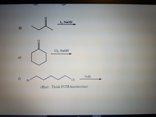 Solved 4. Complete the following reactions. No reaction is a | Chegg.com
