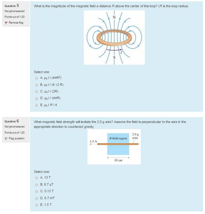 Solved What is the magnitude of the magnetic field a | Chegg.com