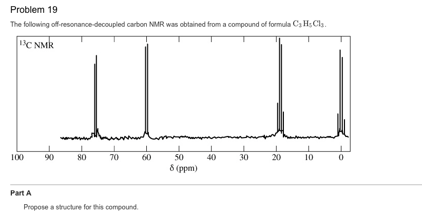 Solved 1) Nuclear magnetic resonance (NMR) spectroscopy can | Chegg.com