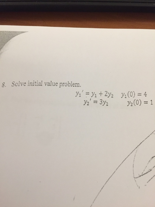Solved Solve initial value problem. y_1 = y_1 + 2y^2 | Chegg.com