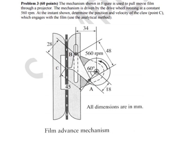 Solved Determine the position and velocity of the claw | Chegg.com