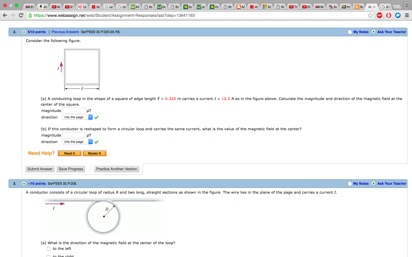Solved Consider the following figure. A conducting loop in | Chegg.com