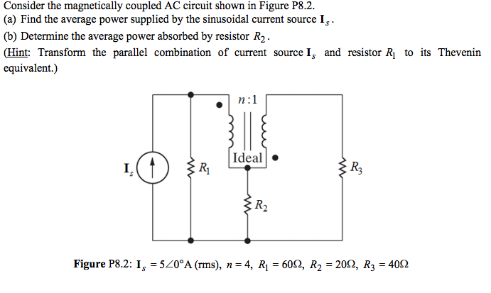 Solved Consider the magnetically coupled AC circuit shown in | Chegg.com