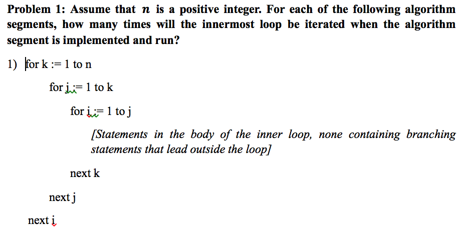 Solved Assume that n is a positive integer. For each of the | Chegg.com