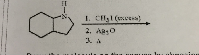 Solved: Hofmann Elimination. Provide The Structure Of The ... | Chegg.com