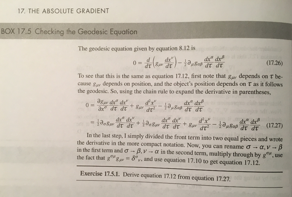Solved 17. THE ABSOLUTE GRADIENT BOX 17.5 Checking the | Chegg.com