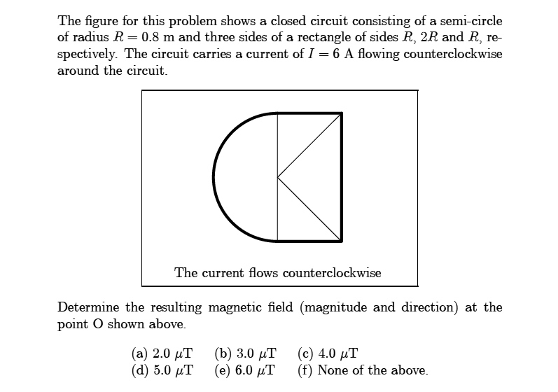 Solved The figure for this problem shows a closed circuit | Chegg.com
