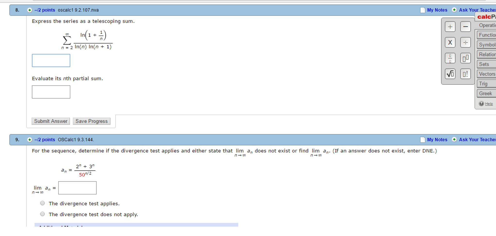 Solved Express the series as a telescoping sum. | Chegg.com
