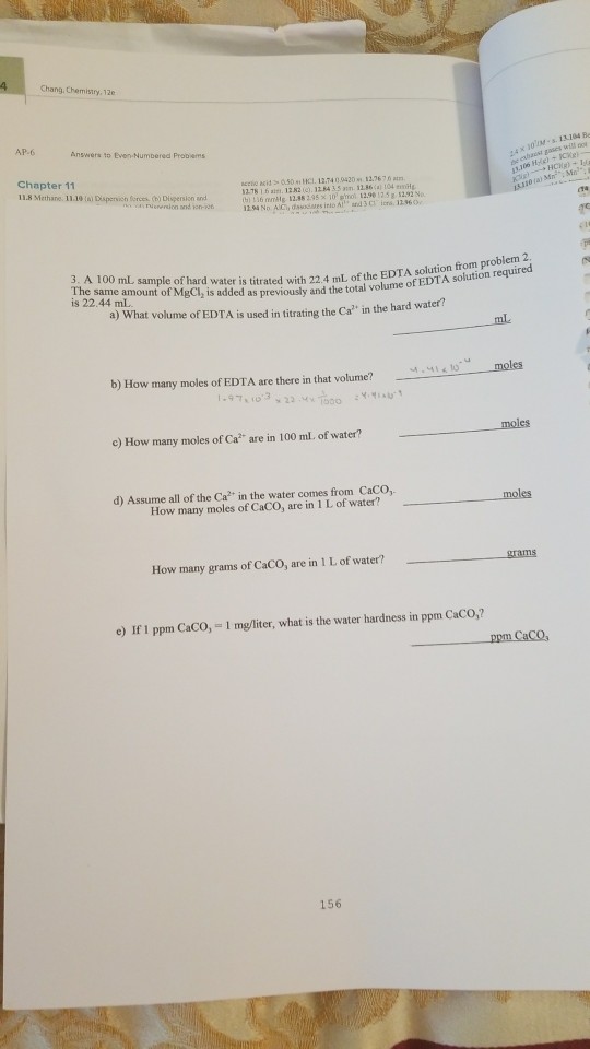Solved Name: Prelaboratory Assignment: Determination of the | Chegg.com