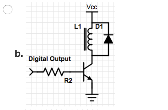 Solved Choose the correct circuit to interface your digital | Chegg.com