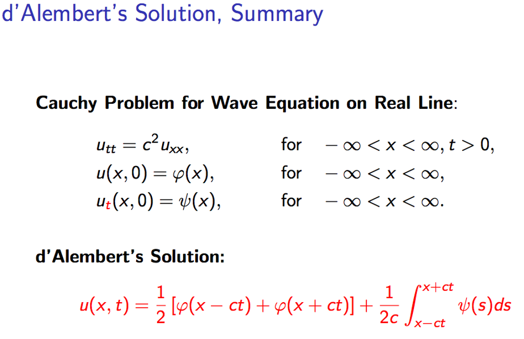 Solved Solve the following Cauchy problem using the info | Chegg.com