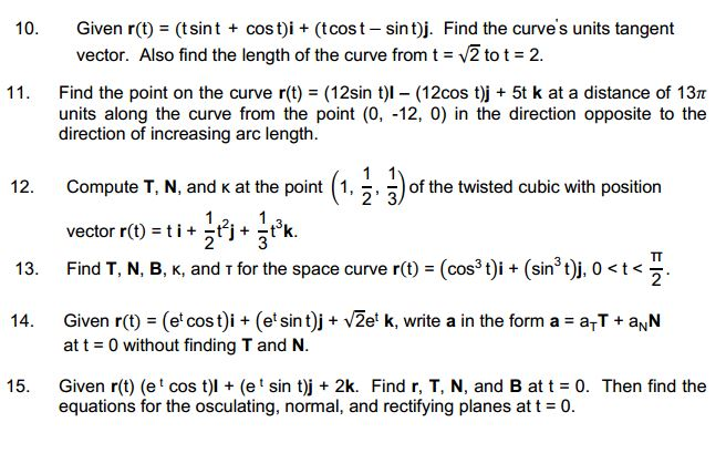 Solved Given R T Tsint Cost I Tcost Sint J Find