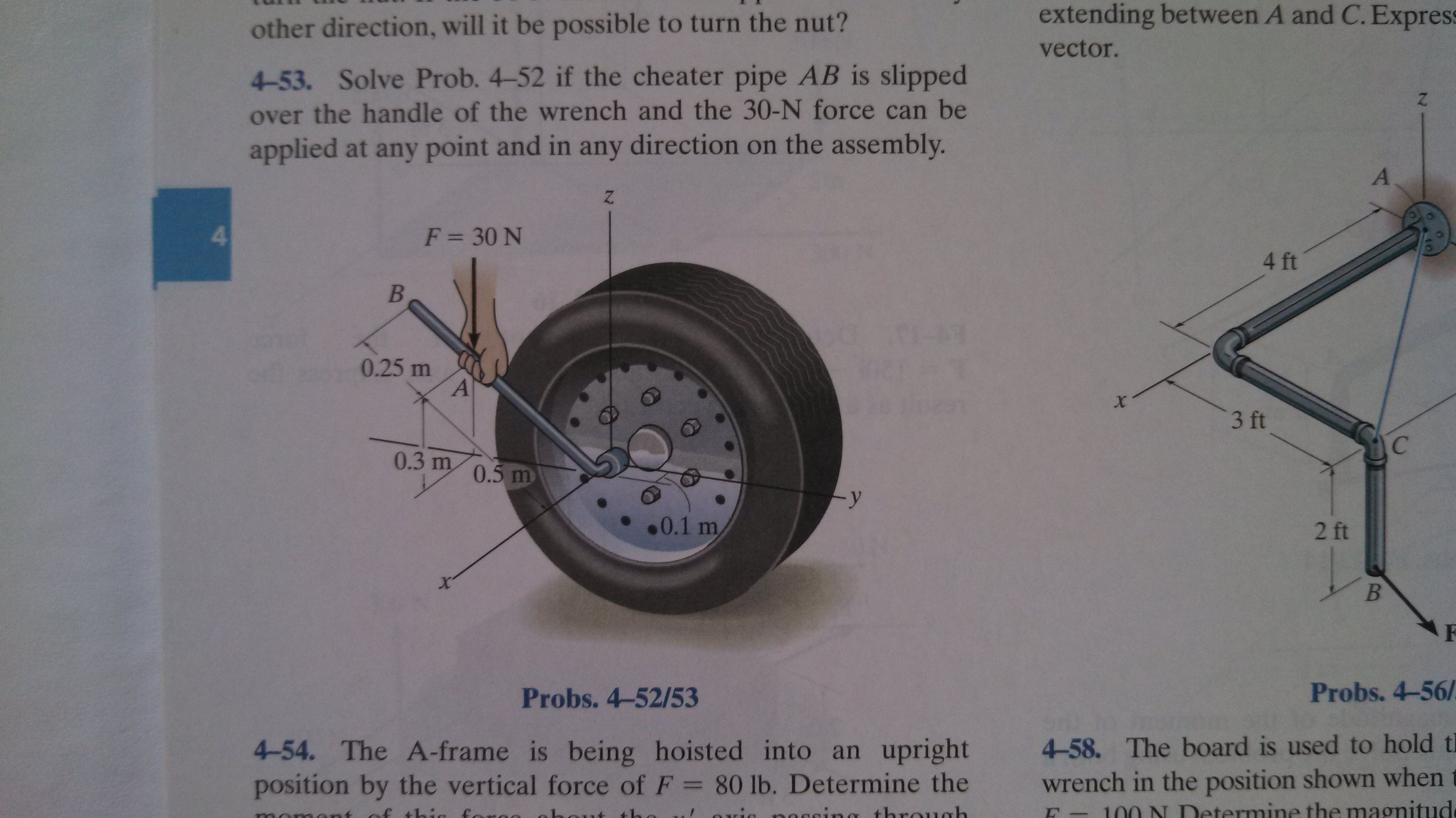 Solved A. Determine the magnitude of the moment of the force | Chegg.com