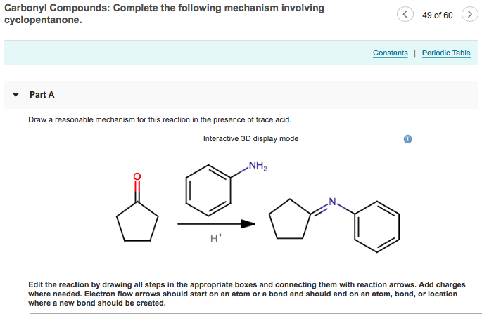 Solved Carbonyl Compounds: Complete the following mechanism | Chegg.com