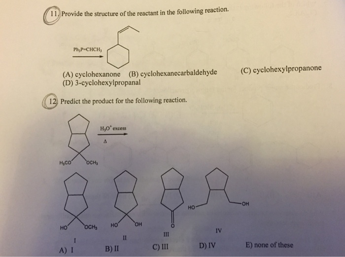 Solved Provide the structure of the reactant in the | Chegg.com