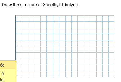 Solved Draw the structure of 3-methyl-1-butyne. | Chegg.com