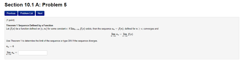 Solved Theorem 1 Sequence Defined By A Function Let Fx Be 9129