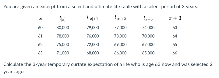 You are given an excerpt from a select and ultimate | Chegg.com