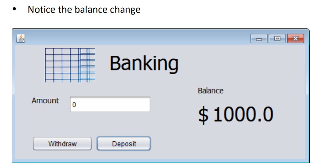 Solved Programming using java: Classes (Graphical User | Chegg.com
