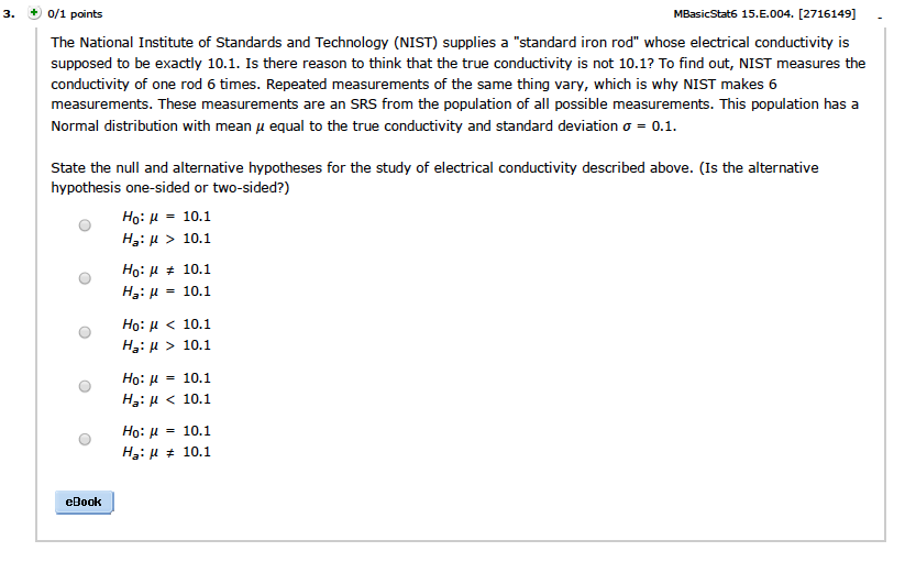 Solved The National Institute of Standards and Technology | Chegg.com