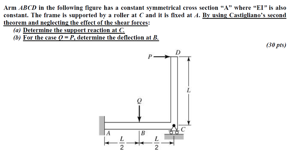 Solved Arm ABCD in the following figure has a constant | Chegg.com