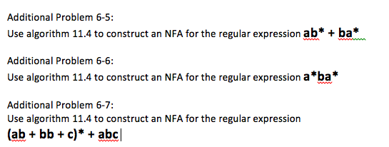 Solved Regular Expression to Finite Automaton Given a | Chegg.com