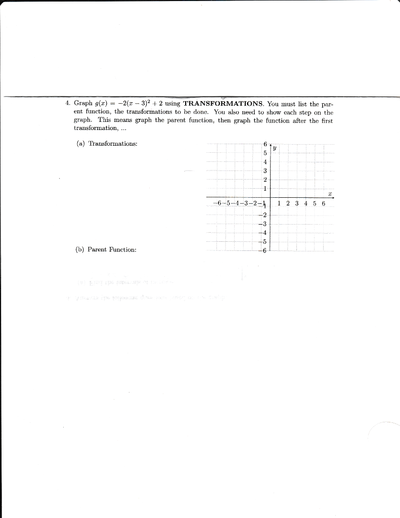 Solved Graph G X 2 X 3 2 2 Using Transformations