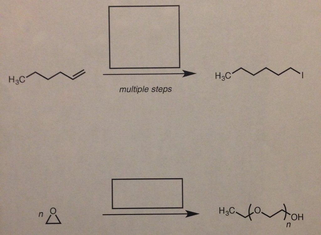 Solved Fill in the blanks for the reagents and compounds | Chegg.com