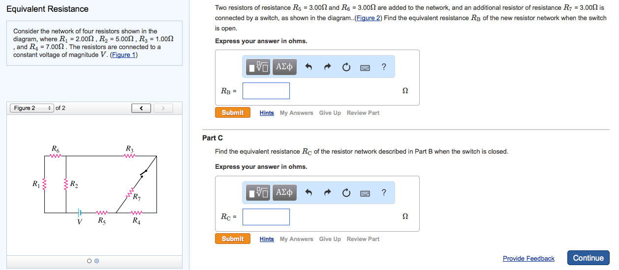 Solved Find the equivalent resistance RA of the | Chegg.com
