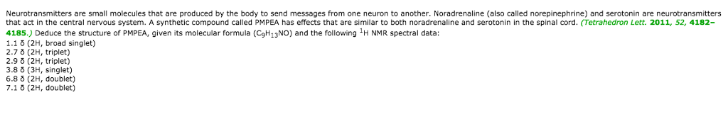 Solved Neurotransmitters are small molecules that are | Chegg.com