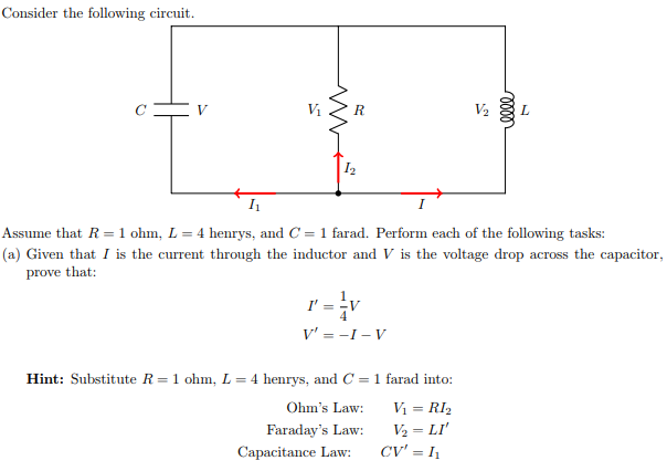 Solved Consider the following circuit. I1 Assume that R-1 | Chegg.com
