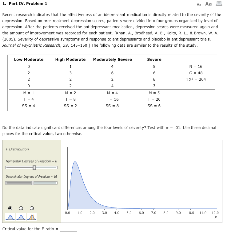 Solved The results show ( no significant differences, | Chegg.com