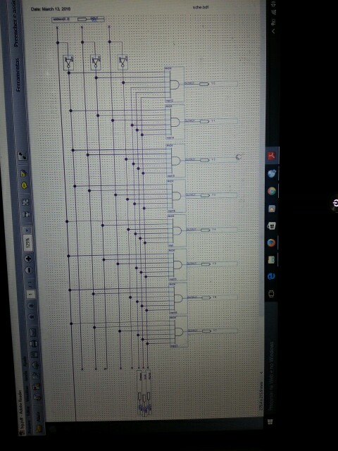 Solved this is my 3 bit up counter in quartus that has | Chegg.com
