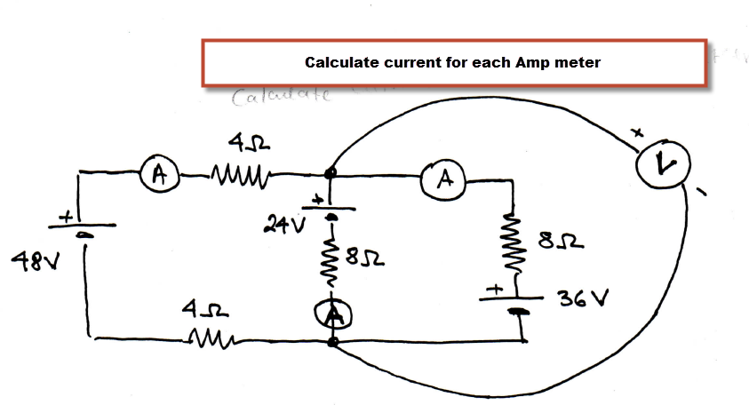 Solved If the ammeters and the voltmeter in the circuit of | Chegg.com
