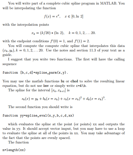 Solved Question Required the use of MATLAB part of a | Chegg.com
