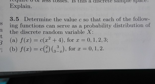 Solved Determine the value c so that each of the following | Chegg.com Solved Determine the value c so that each of the following | Chegg.com