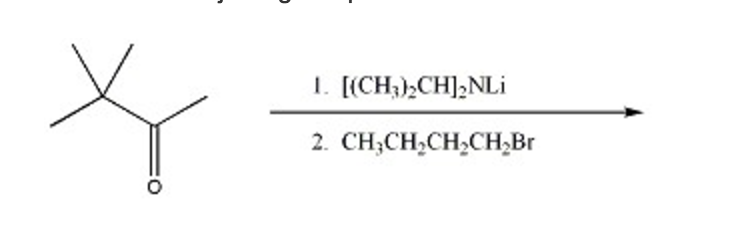Solved l. [(CH3)2CH-NLi 2. CH3CH-CH-CH-Br O :0 | Chegg.com