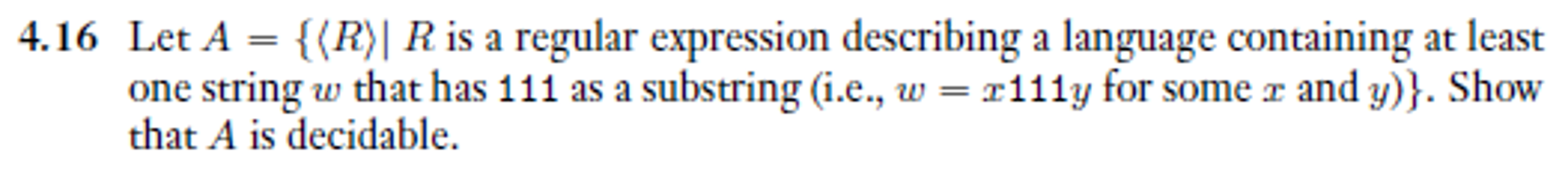Solved Let A { R R Is A Regular Expression Describing A