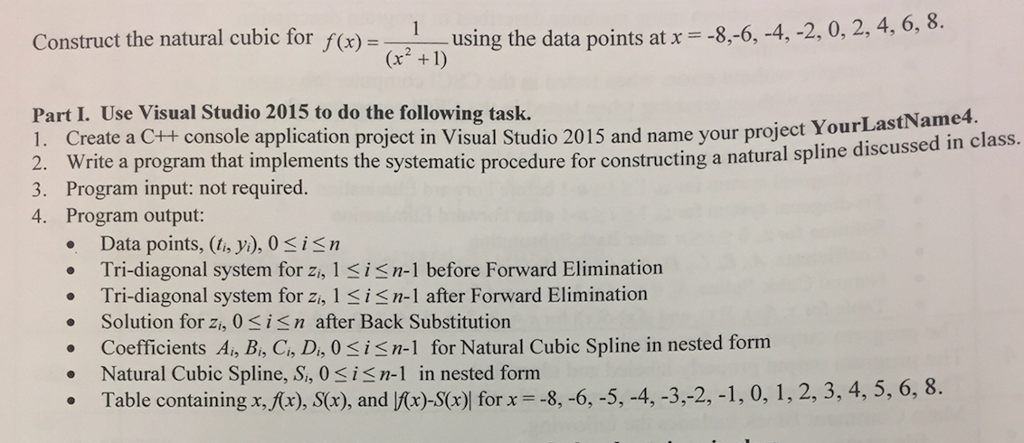 I am required to write c++ program to construct the | Chegg.com